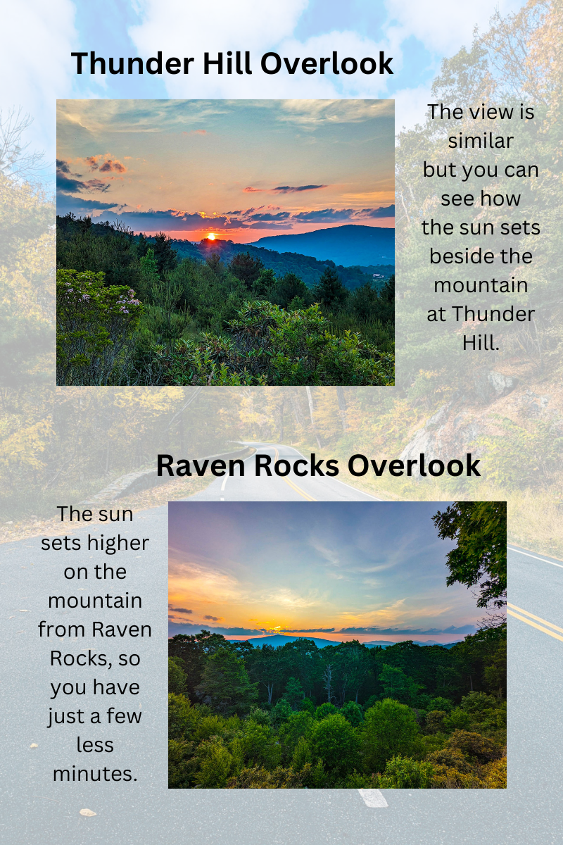 Thunder Hill Overlook - Amazing for sunrise, sunset, and huge views